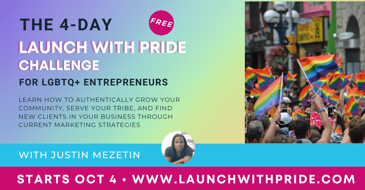 Launch With Pride 4 Day Challenge - October 2022